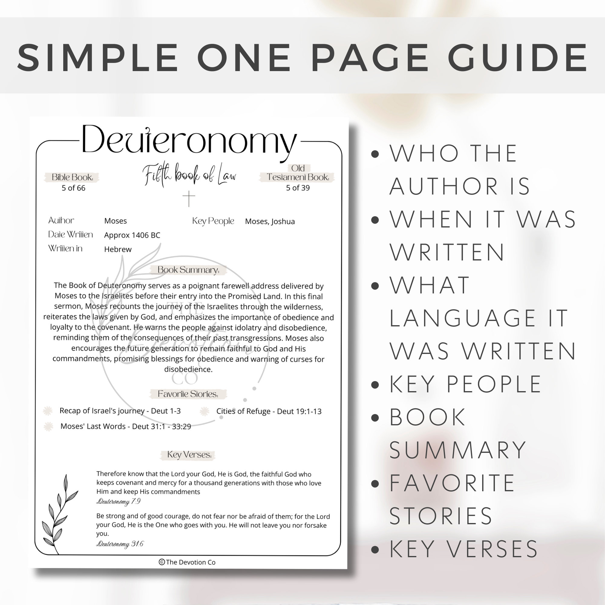 NKJV Bible Study Guide Printable Bible Summary Bible Book Review Bible ...