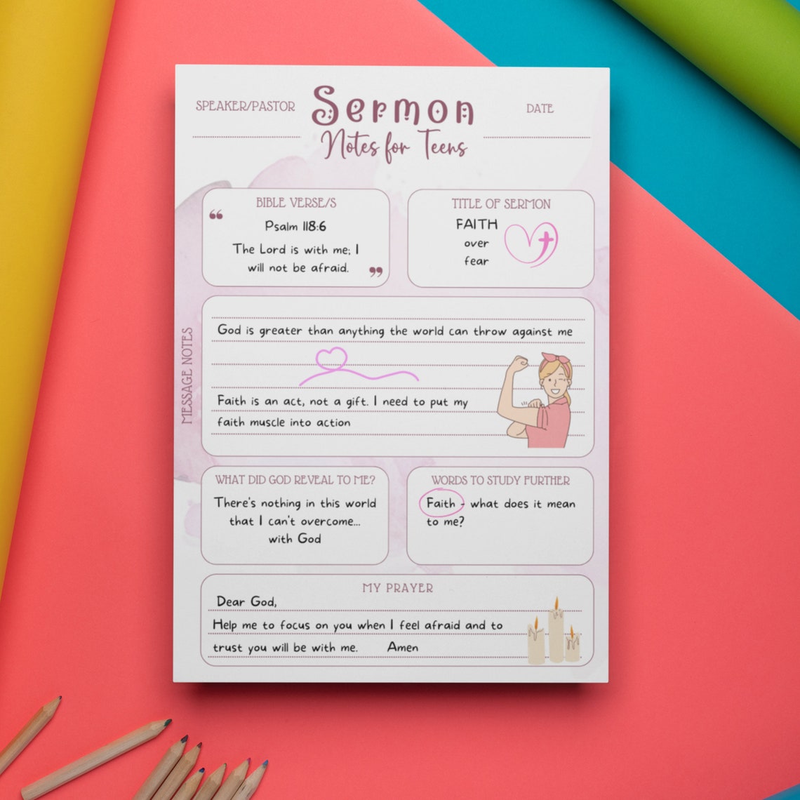 Teen Bible Study Bundle Teenagers Printable Bible Study Teens Template ...