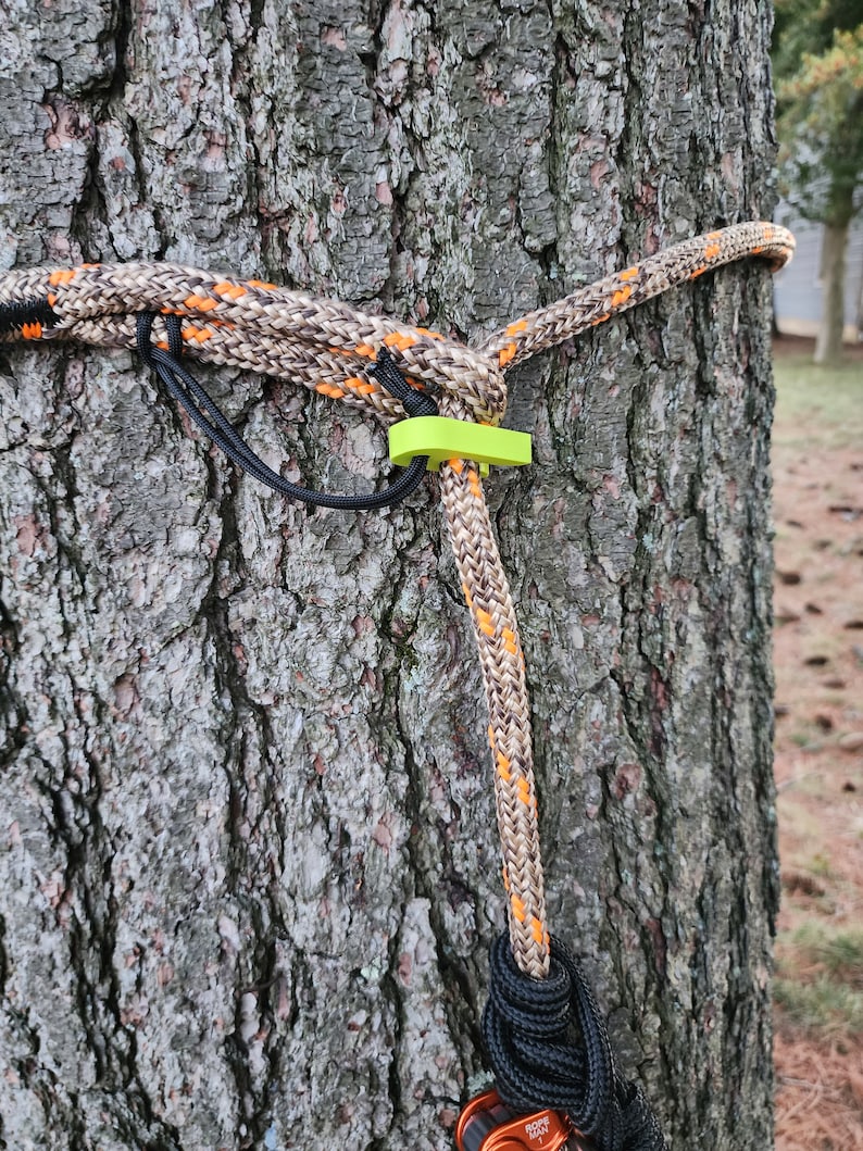 Saddle Hunting Tether Drop Stop Clip With Camo Paracord (8-11mm) - Etsy