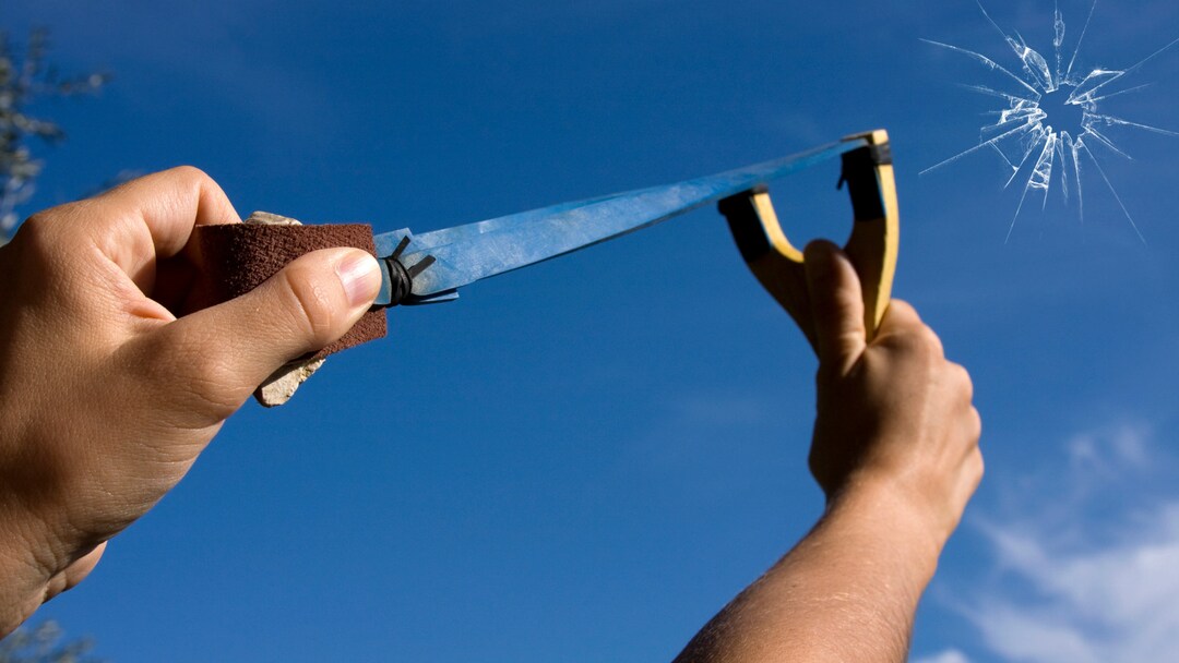 Sling Shot to the Sky Desktop Wallpaper Screensaver Broken Screen - Etsy