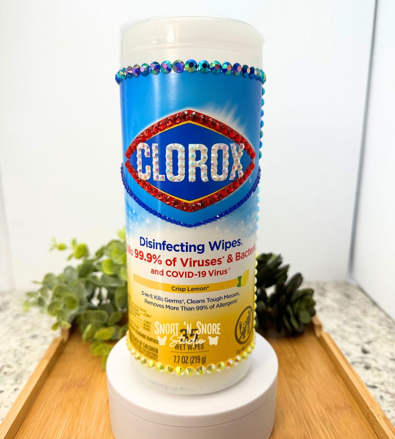 Sparkle Clorox Wipes | Refillable Bling | Classroom/teacher Bling - Etsy