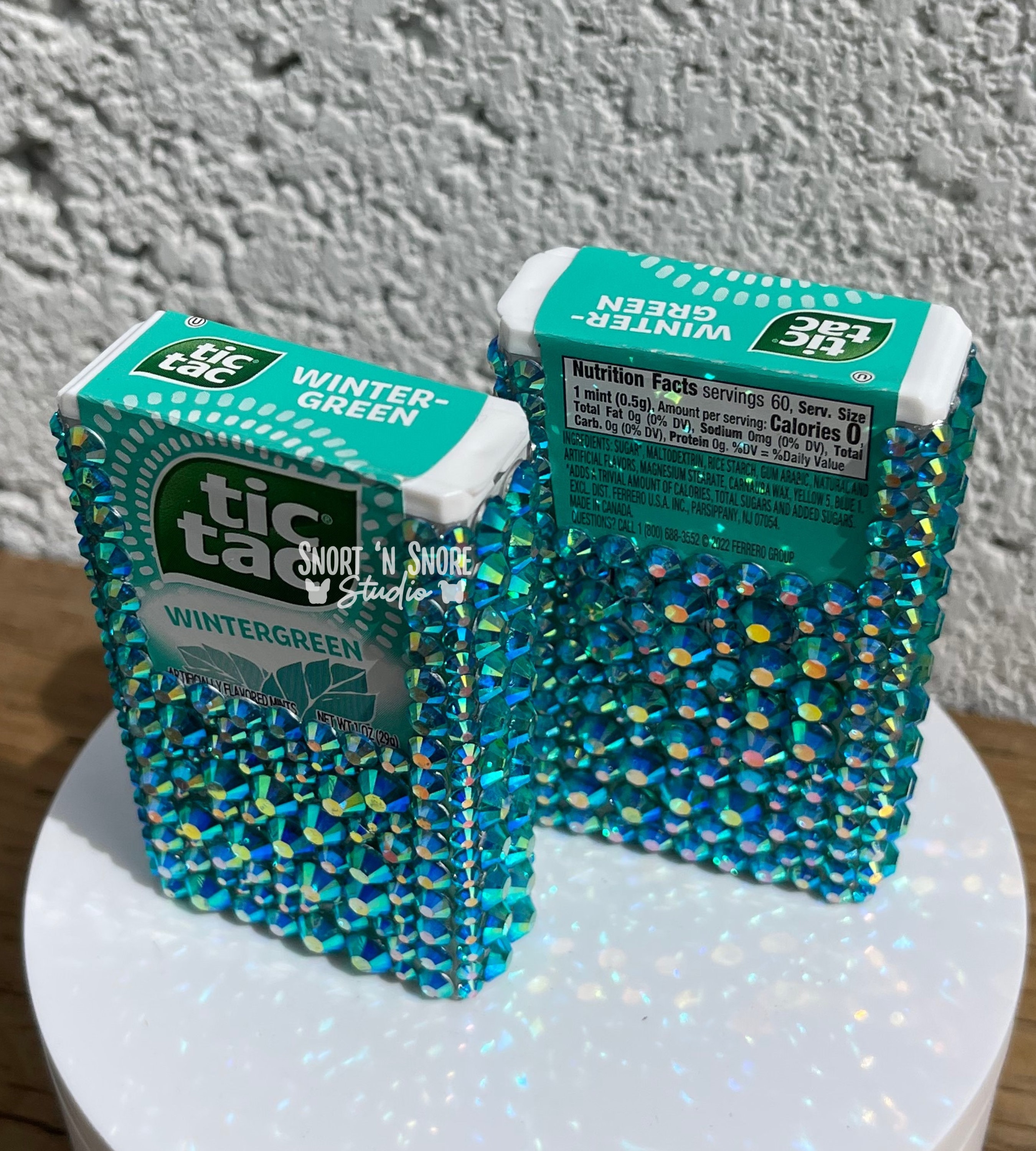 Bling Tictac Container | Glam Stunning Container | Refillable - Etsy