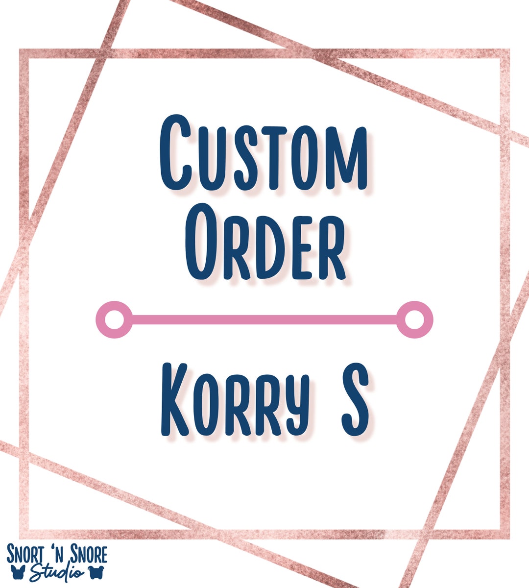 Custom Order Korry S | Pink A6 Planner - Etsy