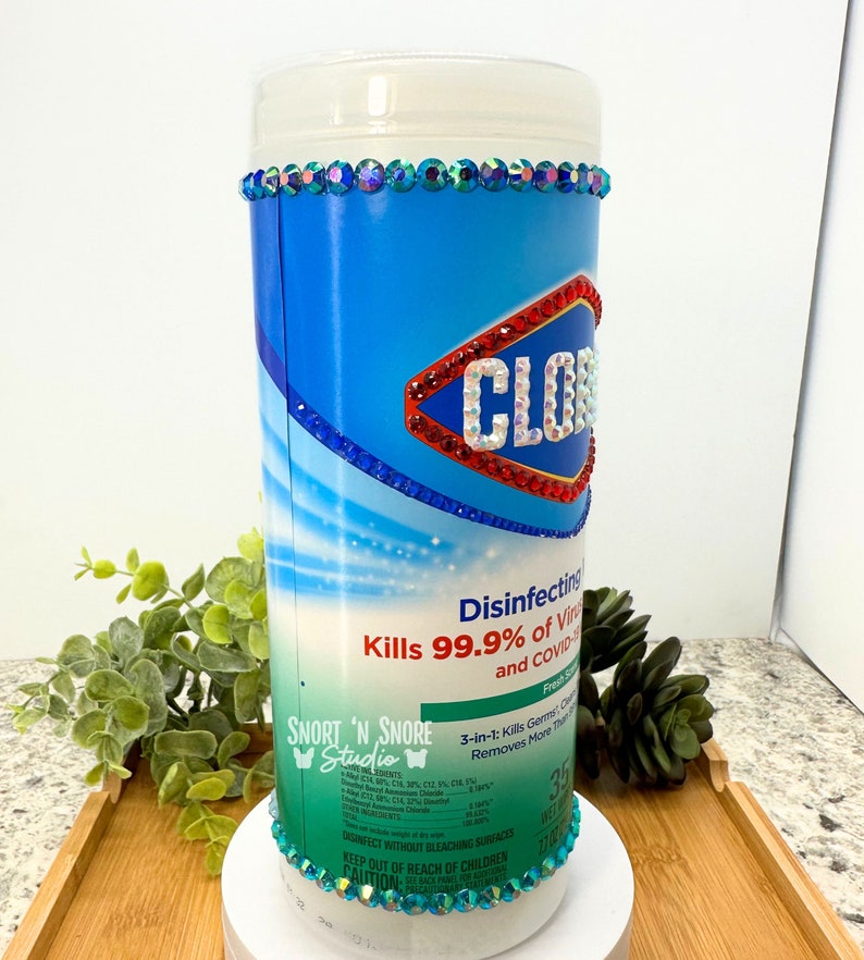 Sparkle Clorox Wipes Refillable Bling Classroom Bling - Etsy