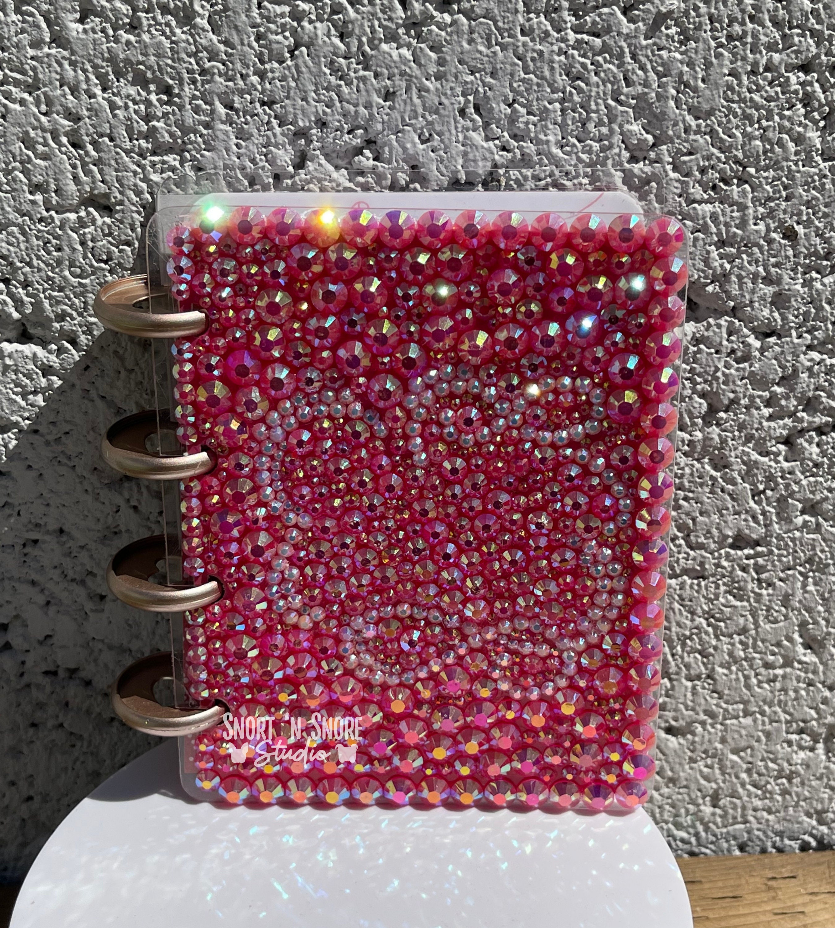 Sparkle Discbound Refillable Small Notebook | Glitz & Bedazzled Happy ...