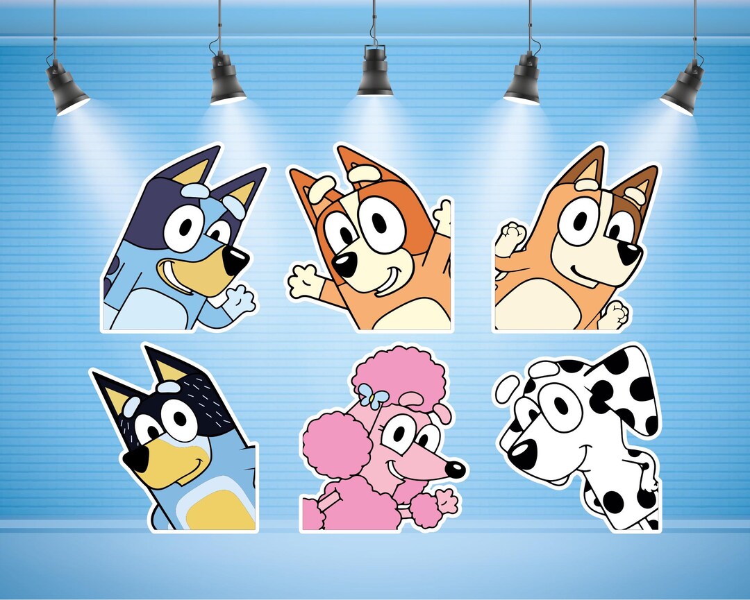 Bluey Cruise Adoorable Door Magnets - Etsy