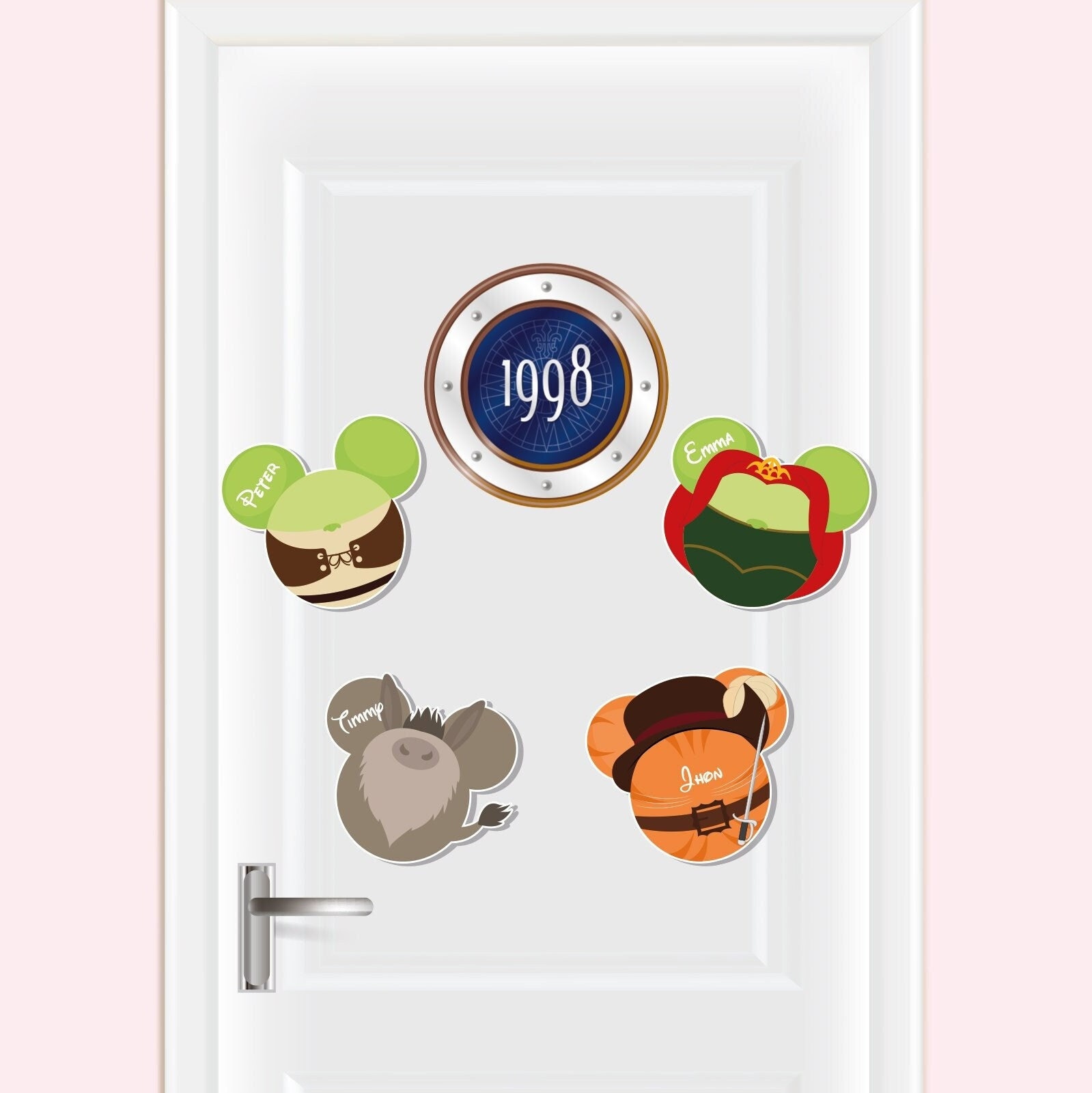 Shrek Fiona and Friends Cruise Adoorable Door Magnets - Etsy