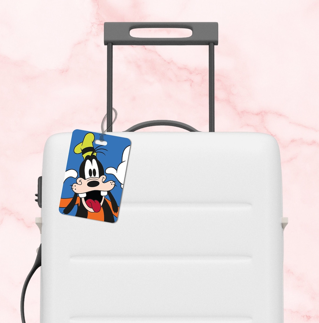 Goofy Luggage & Backpack Tags Front and Back - Etsy