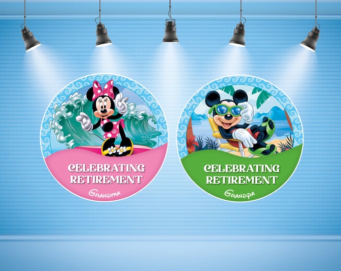 Custom Cruise Mickey, Retired, Just Retired, Newly Retired, Magnet - Etsy