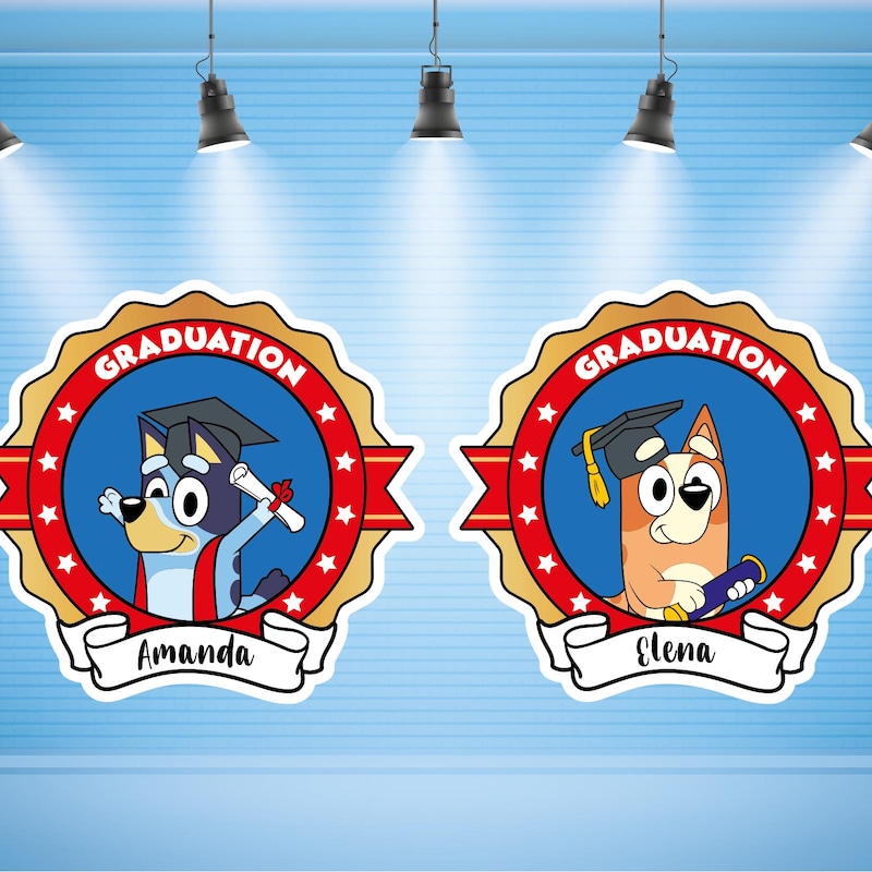 Bluey Graduation Cap - Etsy