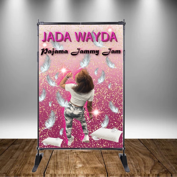 Pajama Jam Party Backdrop - Etsy