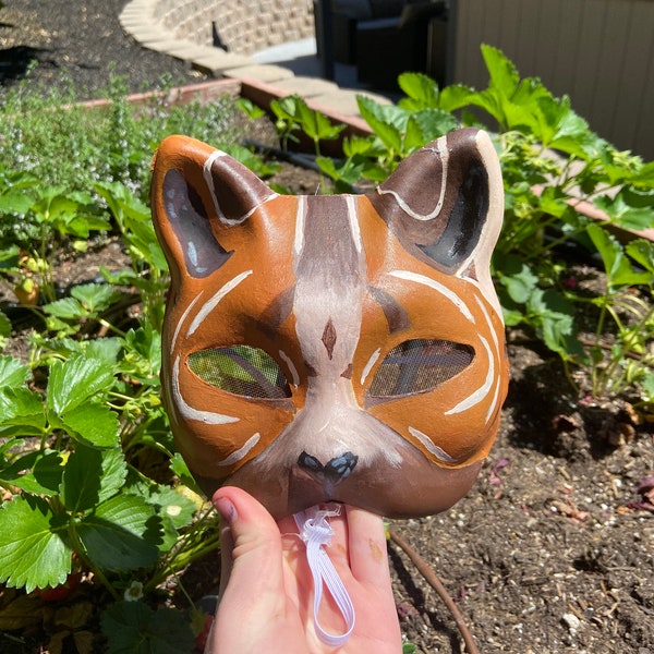 Therian Mask Orange - Etsy