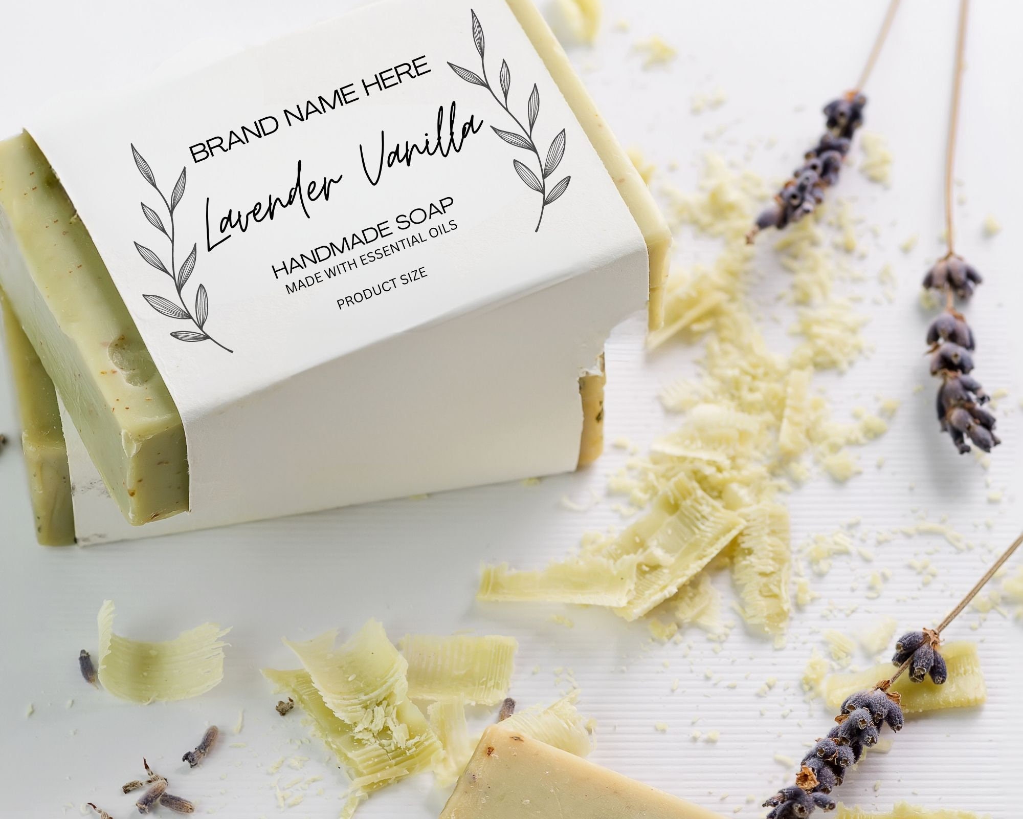 Printable Soap Label Template Soap Product Label Bar Soap Label ...