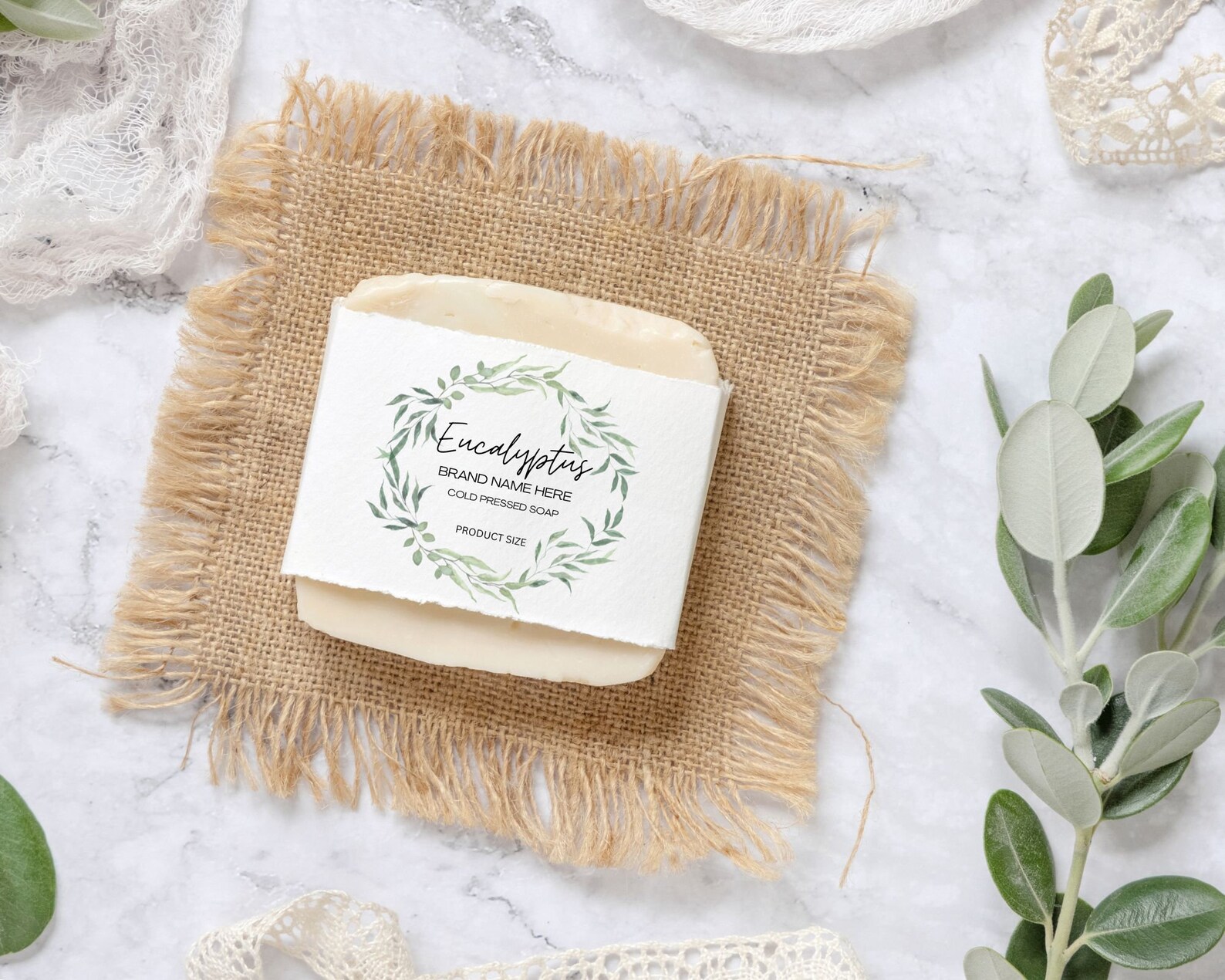 Printable Soap Label Template Editable Canva Bar Soap Label - Etsy