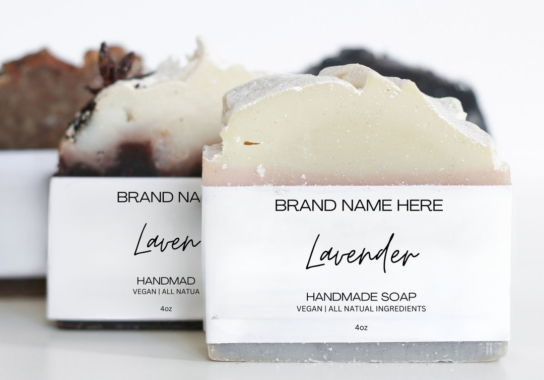 Printable Soap Label Template Soap Product Label Bar Soap Label ...