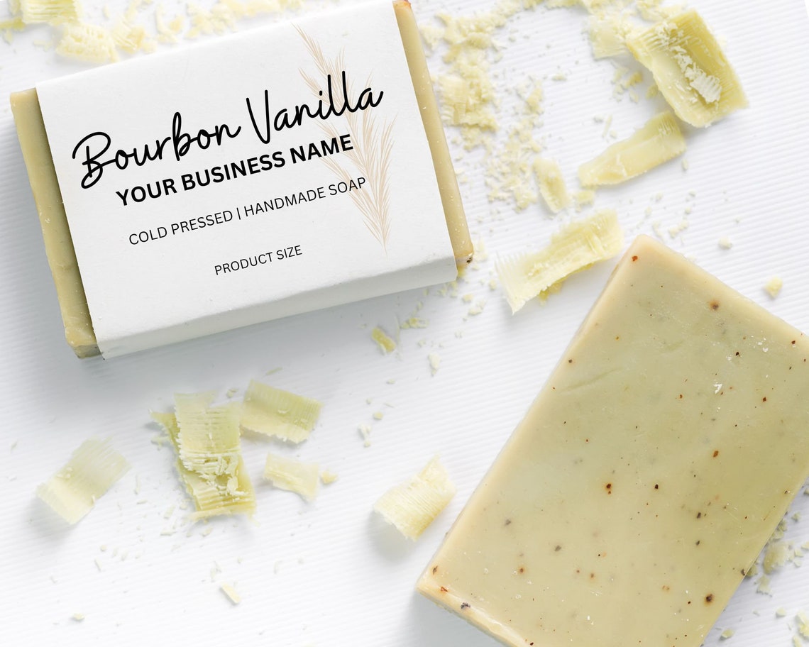 Printable Soap Label Template Soap Product Label Bar Soap Label ...