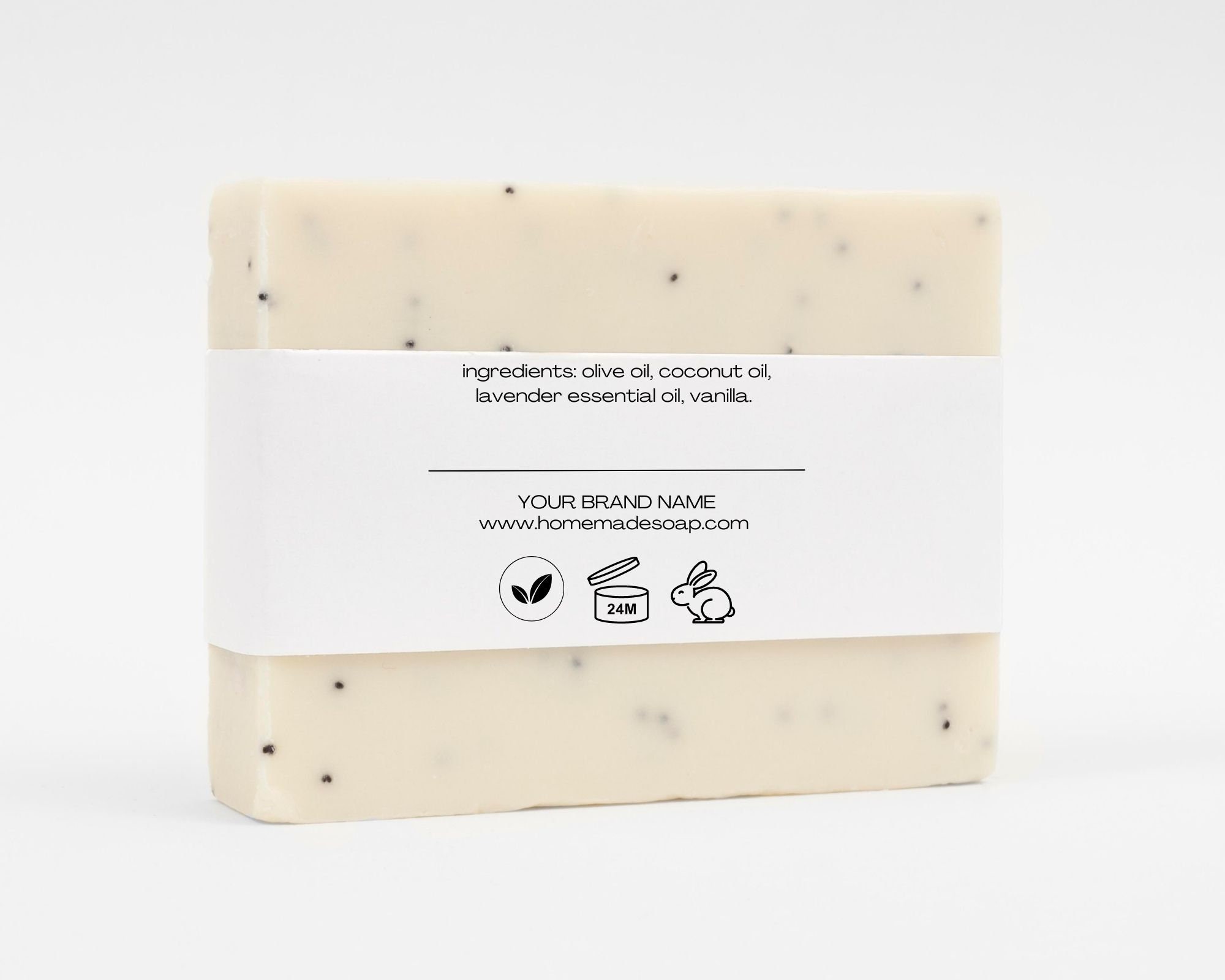 Printable Soap Label Template Soap Product Label Bar Soap Label ...