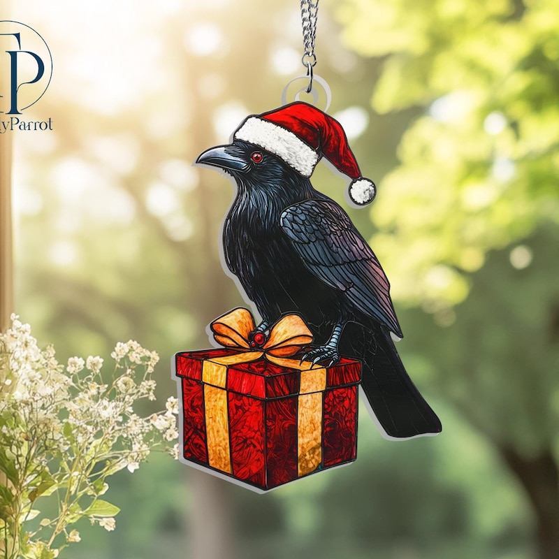 Raven Ornament - Etsy