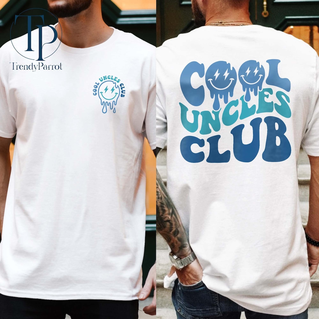 Cool Uncles Club Shirt for Men,uncle Shirt,pregnancy Announcement Shirt ...