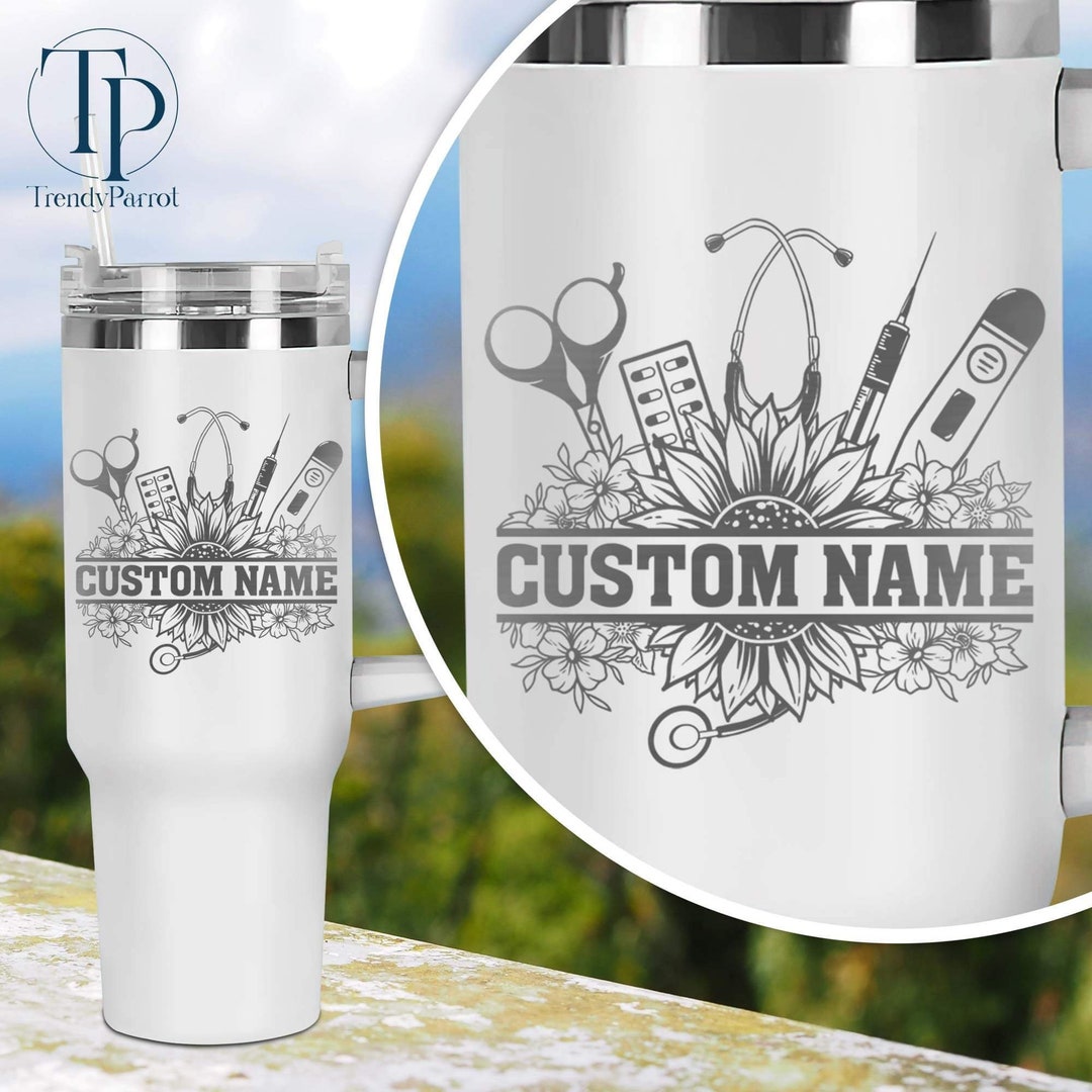 Personalized Nurse Tumbler, Nurse Cup, Nurse Appreciation Gift, Nurse ...