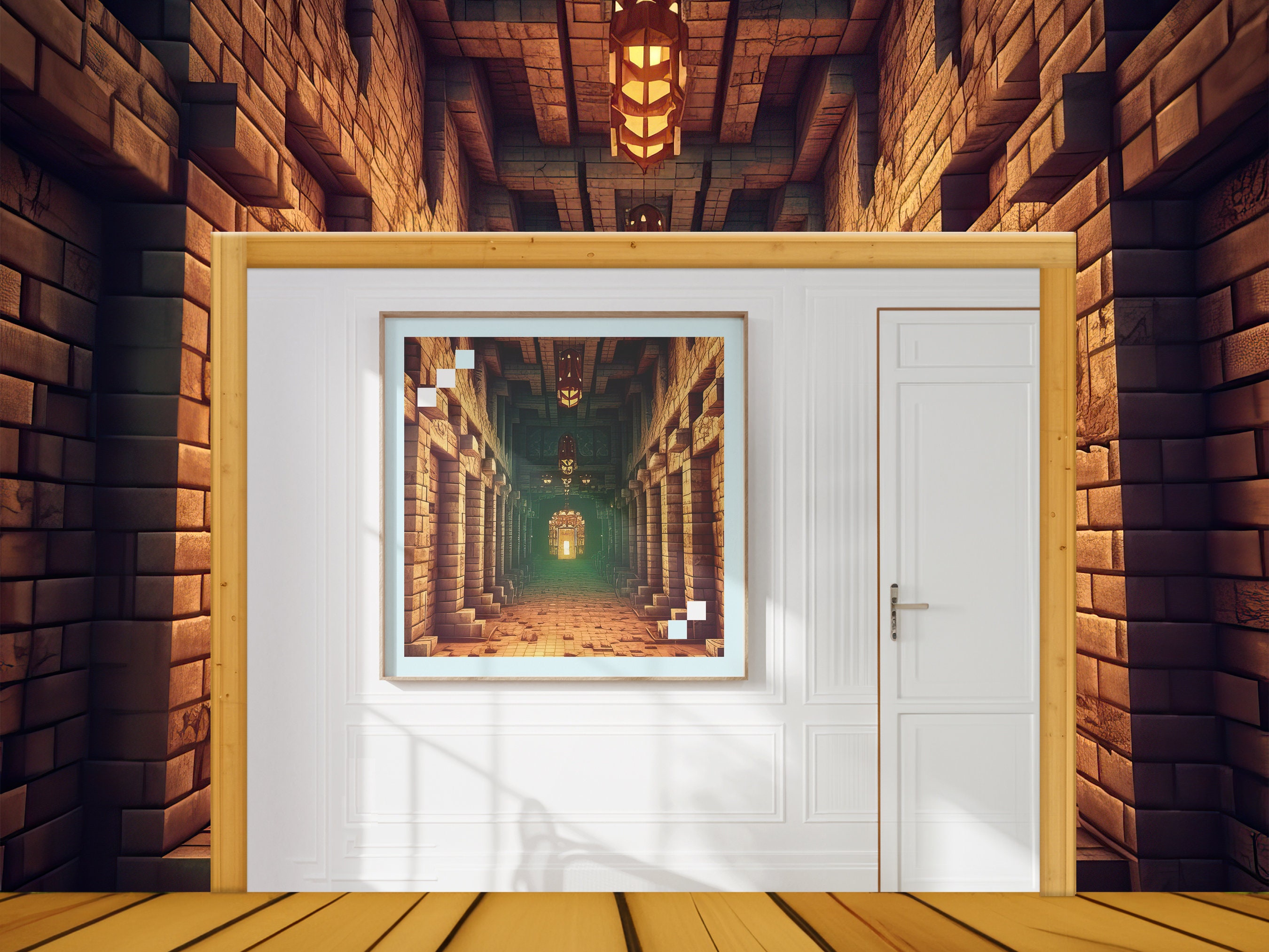 Personalized Video Game Poster, Pixel Art Window, Minecraft Art, Video ...