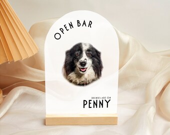 Open Bar Decal for Sign Making Open Bar Vinyl for Mirror the - Etsy