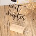 My Next Chapter Starts At, Personalized Graduation Party Decoration ...