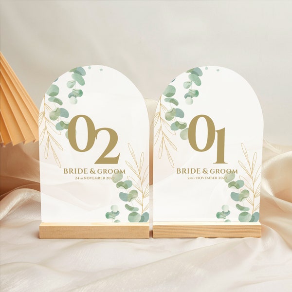 Wedding Table Signs - Etsy