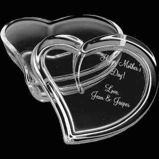 Glass Heart Box - Etsy