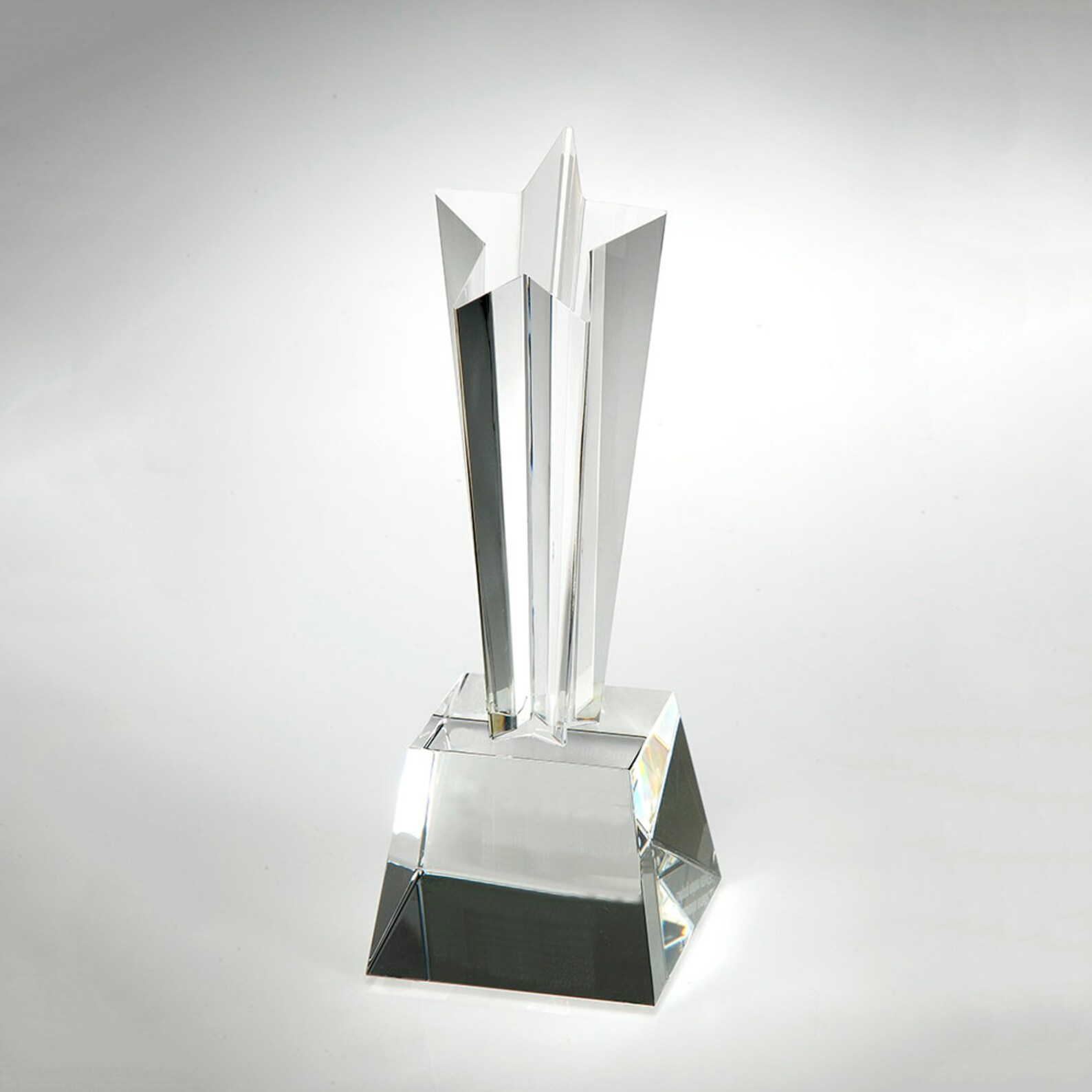 Rising Star Crystal Award With Personalization - Etsy