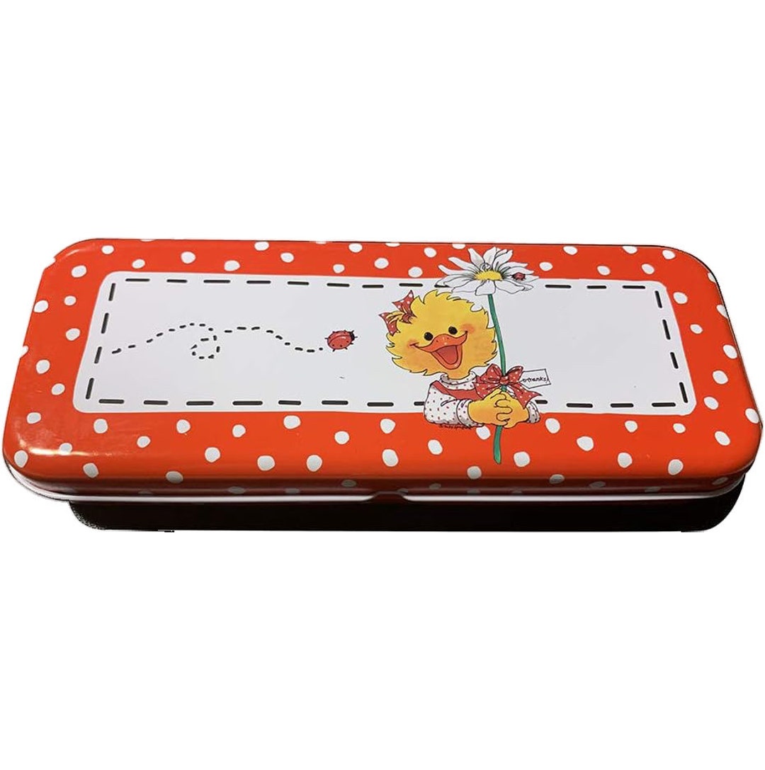 Suzy's Zoo Tin Box: Whimsical Organizer for Pens, Pencils, Knitting ...