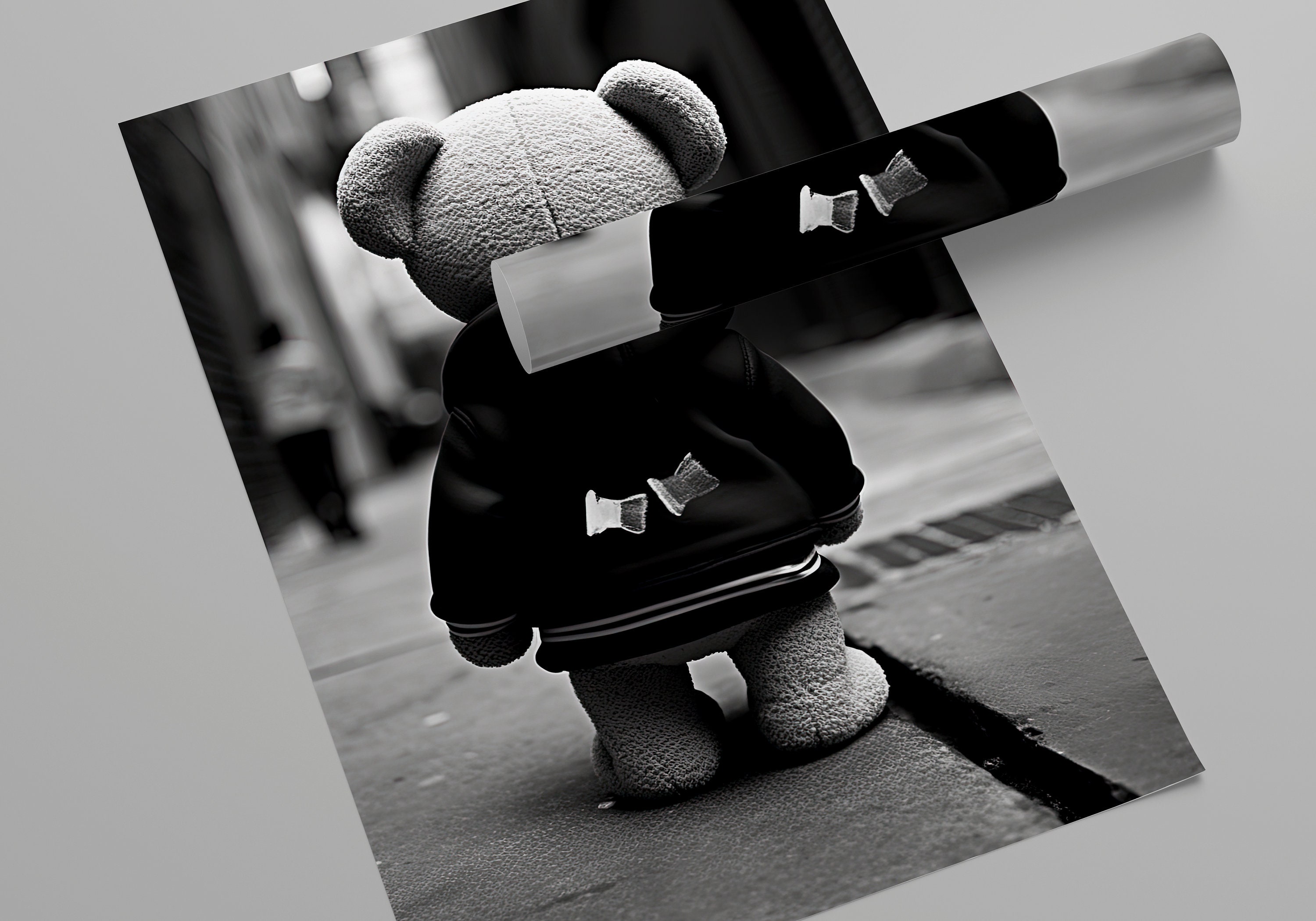 Kaws Bear Hype Beast Wall Art Kaws Poster Hypebeast Poster - Etsy