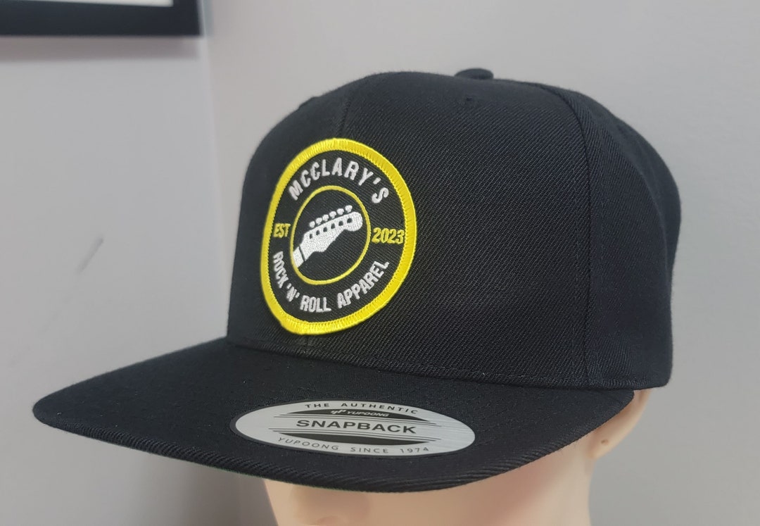 Electric Six Snapback Flat Brimmed Patch Hat | Rock N Roll Patch Hat ...