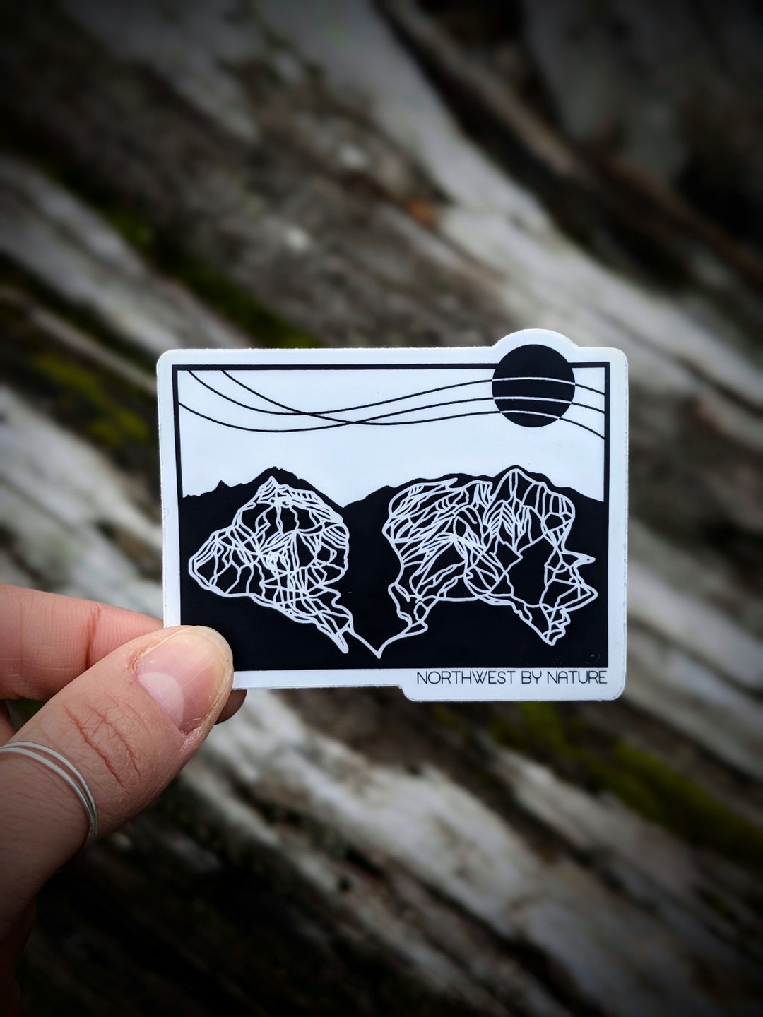 Whistler Blackcomb Sticker - Mountains - Ski Runs - Trail Map - Ski and ...