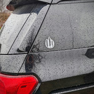 Vancouver Island Trees Sticker Decal - Van Isle - West Coast ...