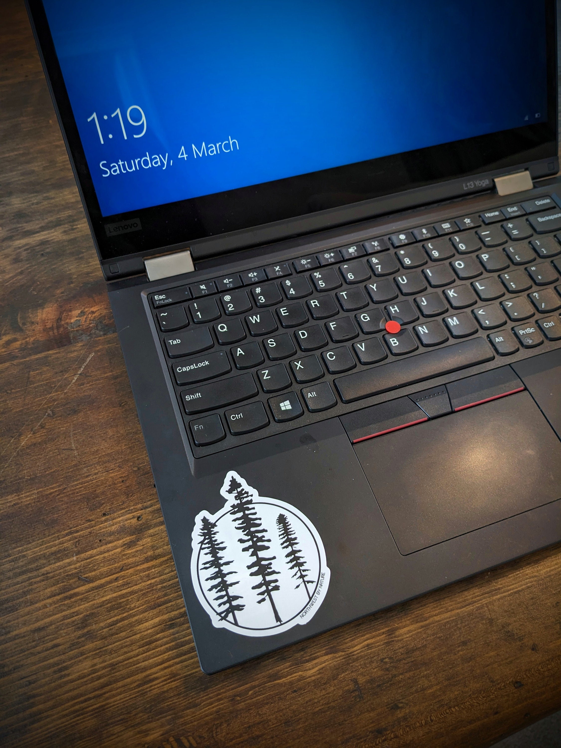 Forest Bike Sticker - Mountain Bike - Decal - BC Bikes - West Coast ...