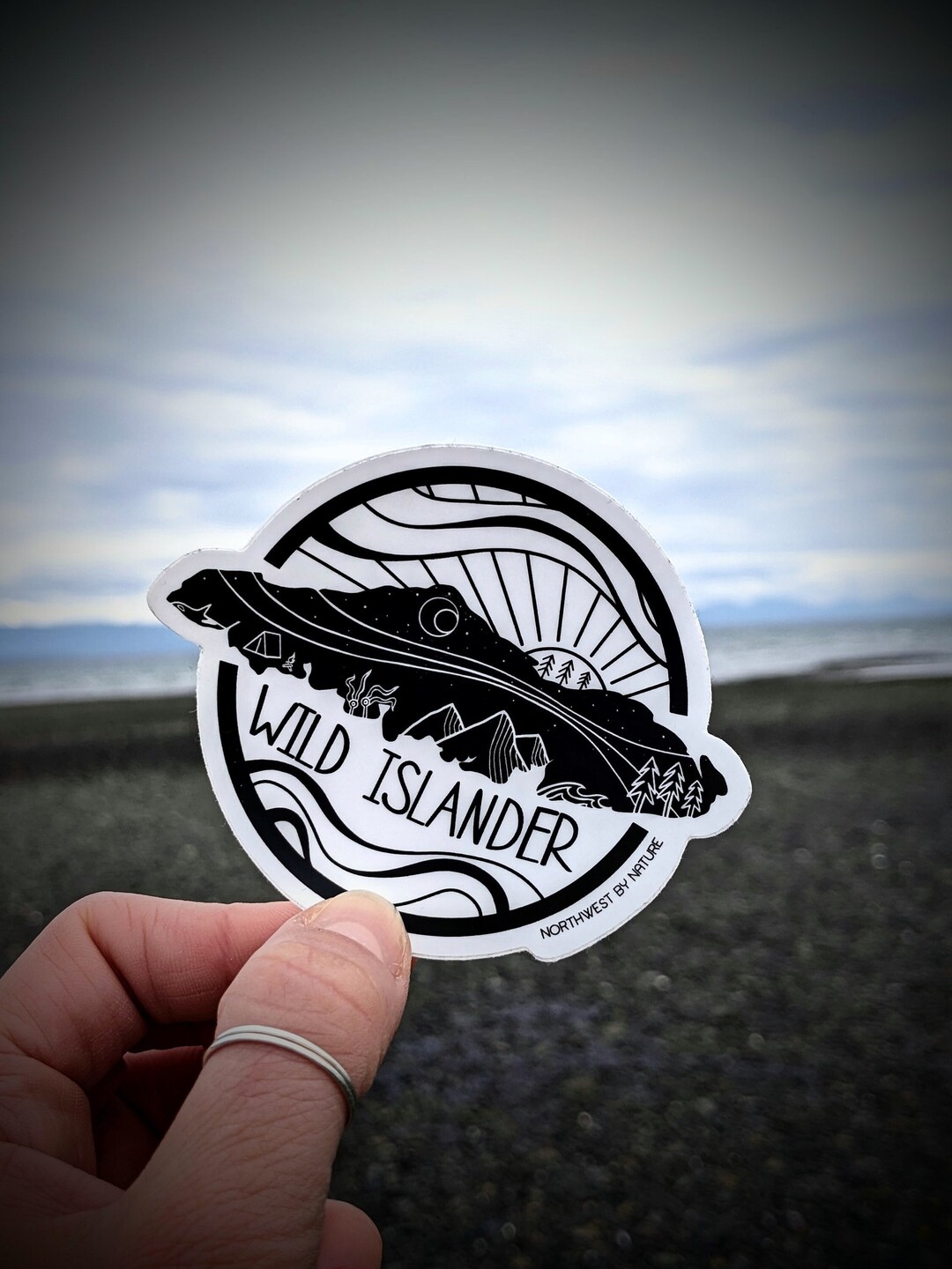 Wild Islander Sticker - Outdoors - Adventure - West Coast - Northwest ...