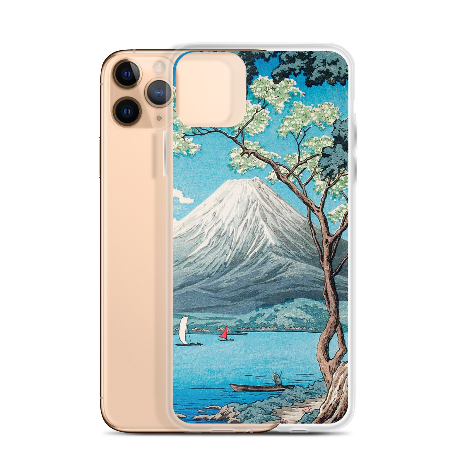 Japanese Nature Painting , Vintage Tree Painting Art , Forest Art Case ...