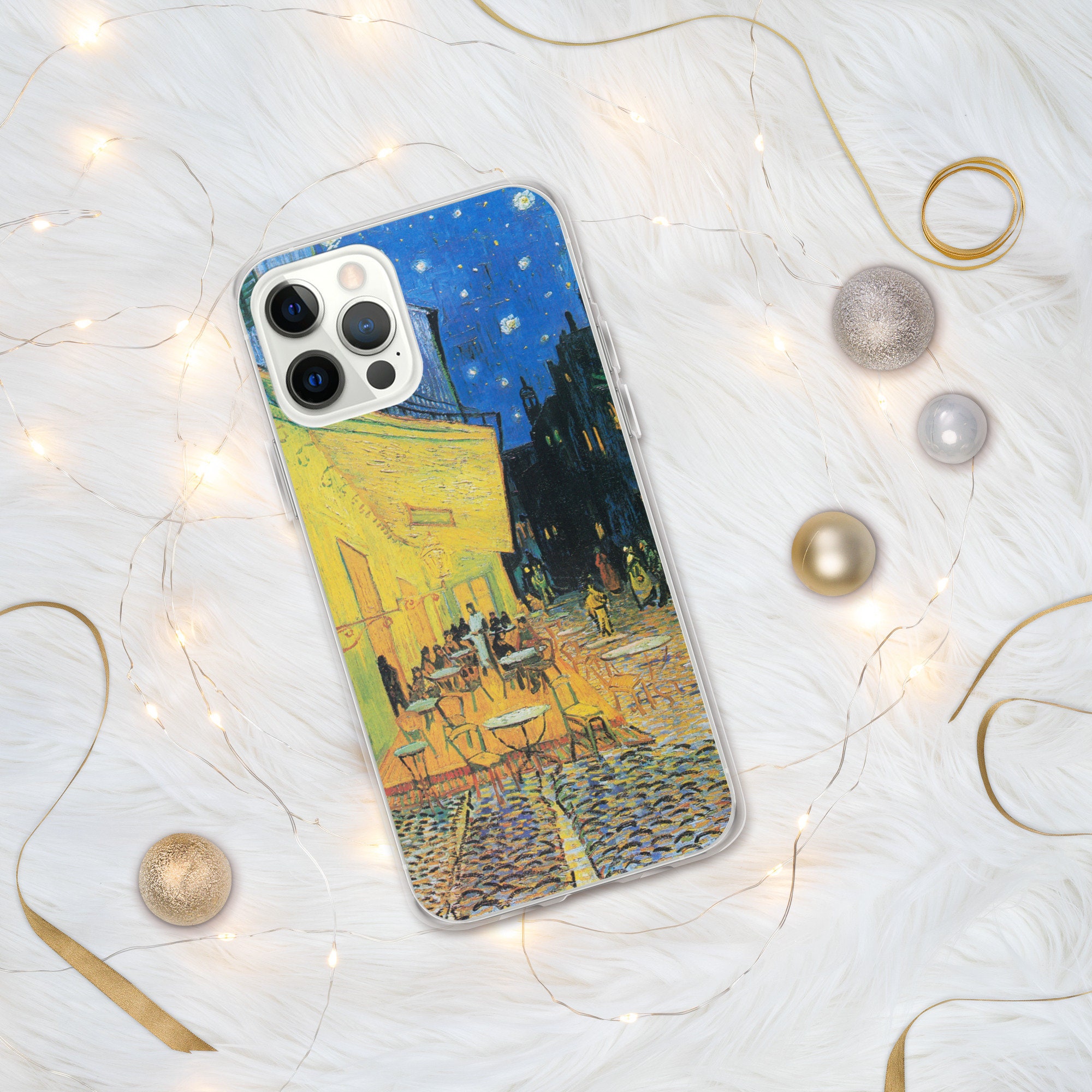 Van Gogh Café Terrace at Night Phone Case iPhone Case for iPhone 15 14 ...