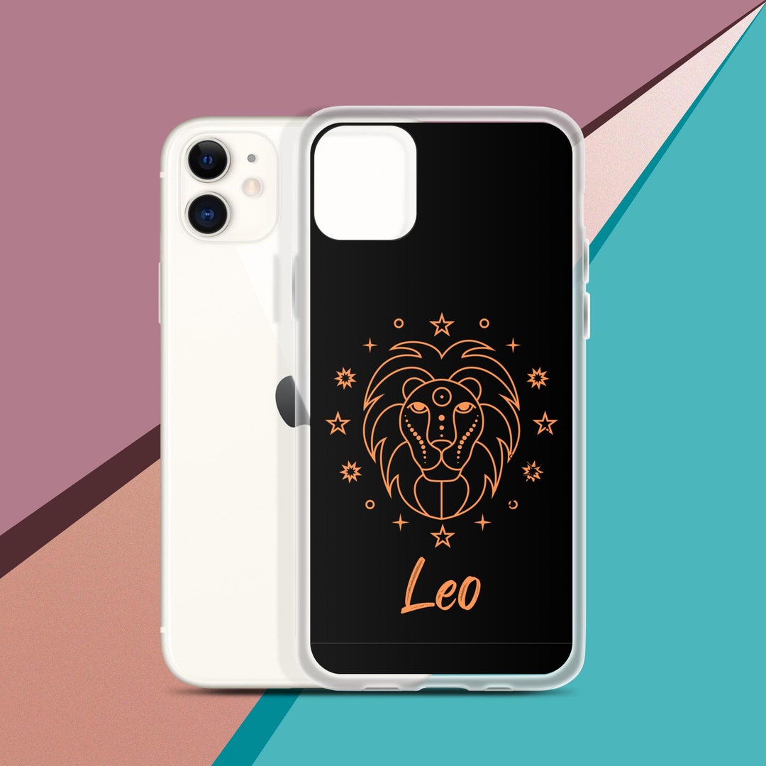 Leo iPhone Case , Zodiac Sign Case , Abstract Zodiac Art Case , Phone ...