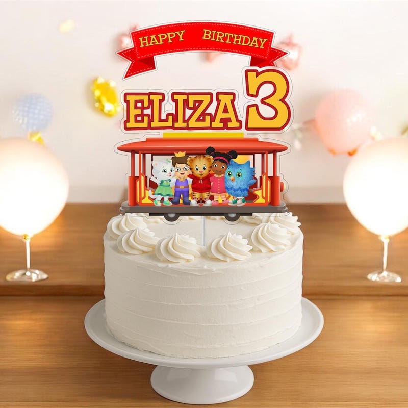 Banner Cake Topper - Etsy