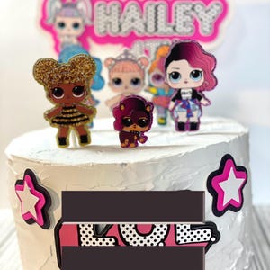 Doll Cake Topper - Etsy