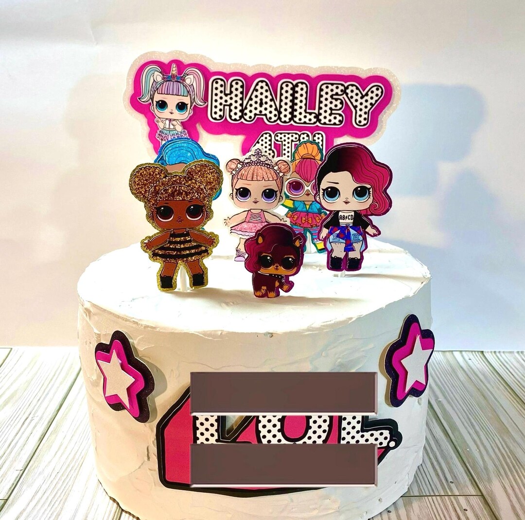 Doll Cake Topper - Etsy