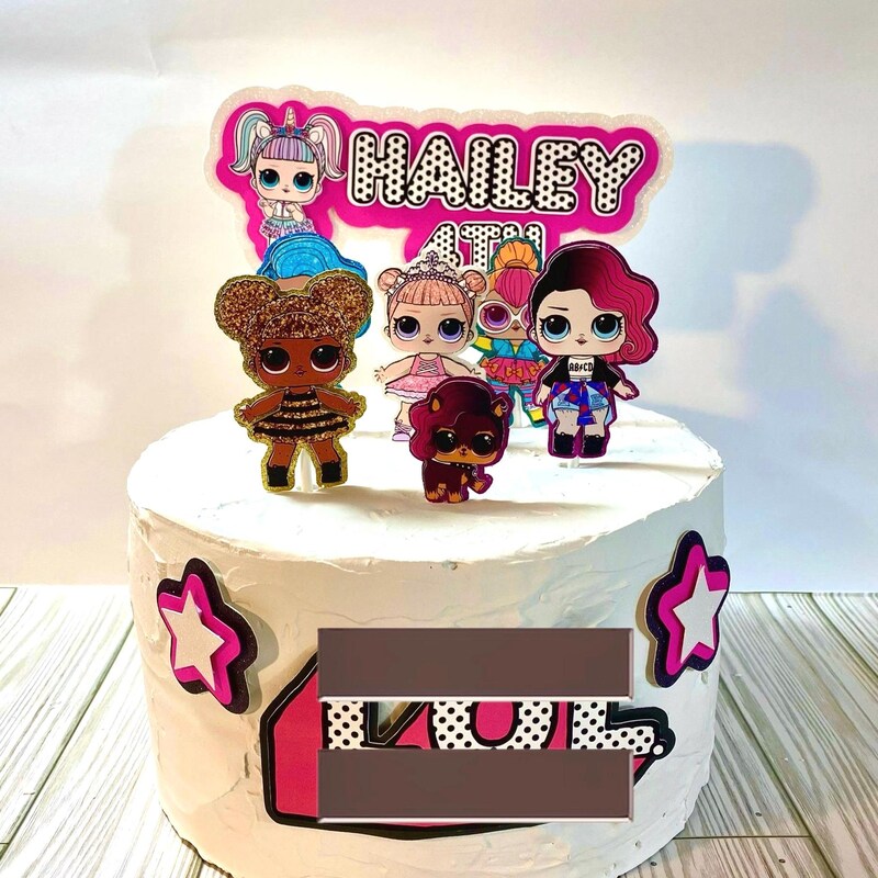 Lol Cake Topper - Etsy
