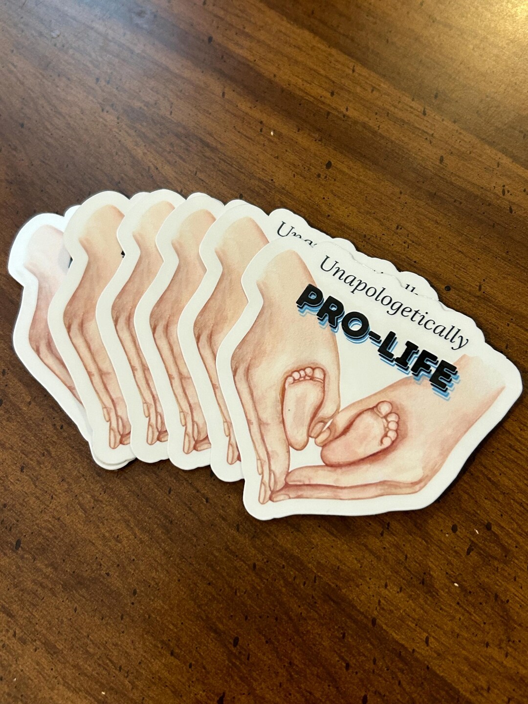 Pro-life Sticker - Mother & Baby Feet, Water-resistant Decal - Etsy