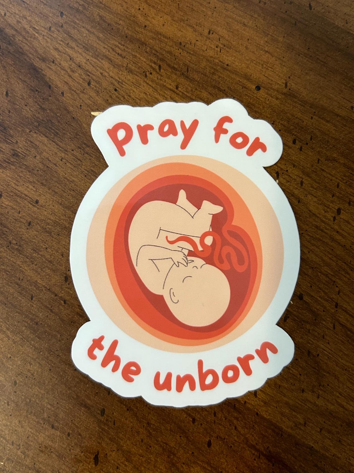 Pray for the Unborn Pro-life Sticker | Pro-life Generation | Anti ...