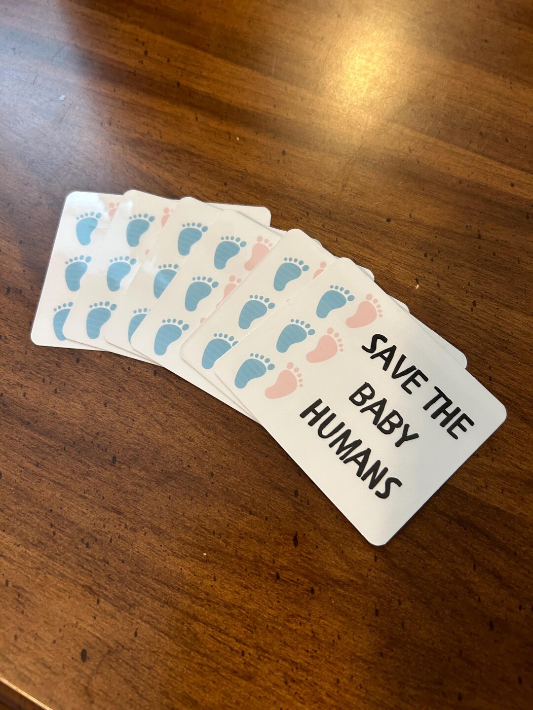 Save the Baby Humans Pro-life Sticker: Water-resistant Decal - Etsy