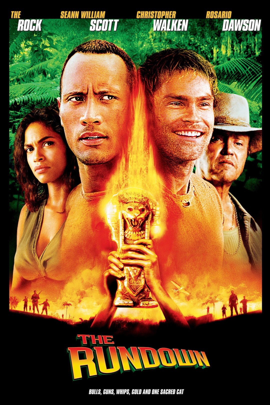 The Rundown Movie Poster Dwayne the Rock Johnson Christopher - Etsy