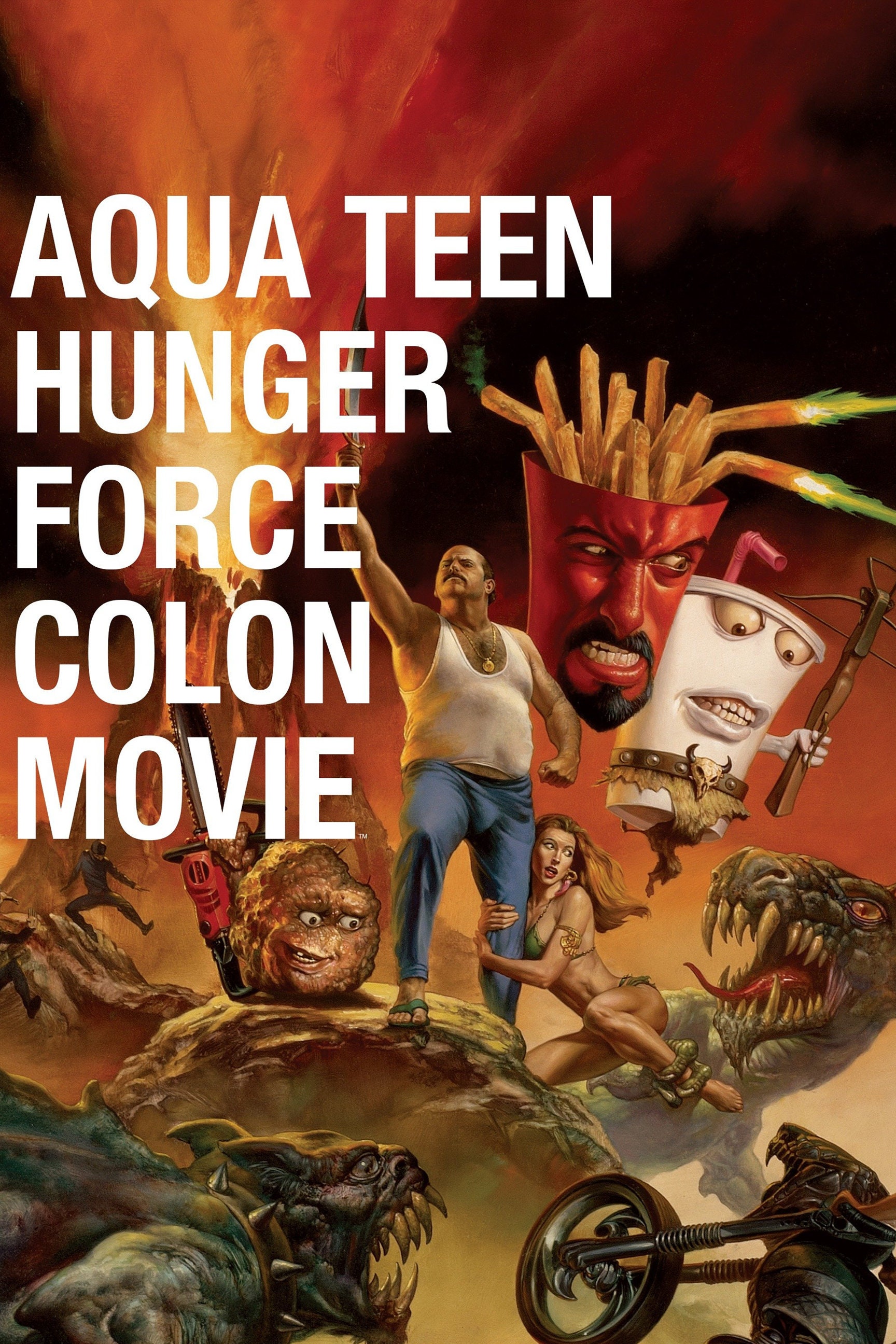 Aqua Teen Hunger Force Movie Poster
