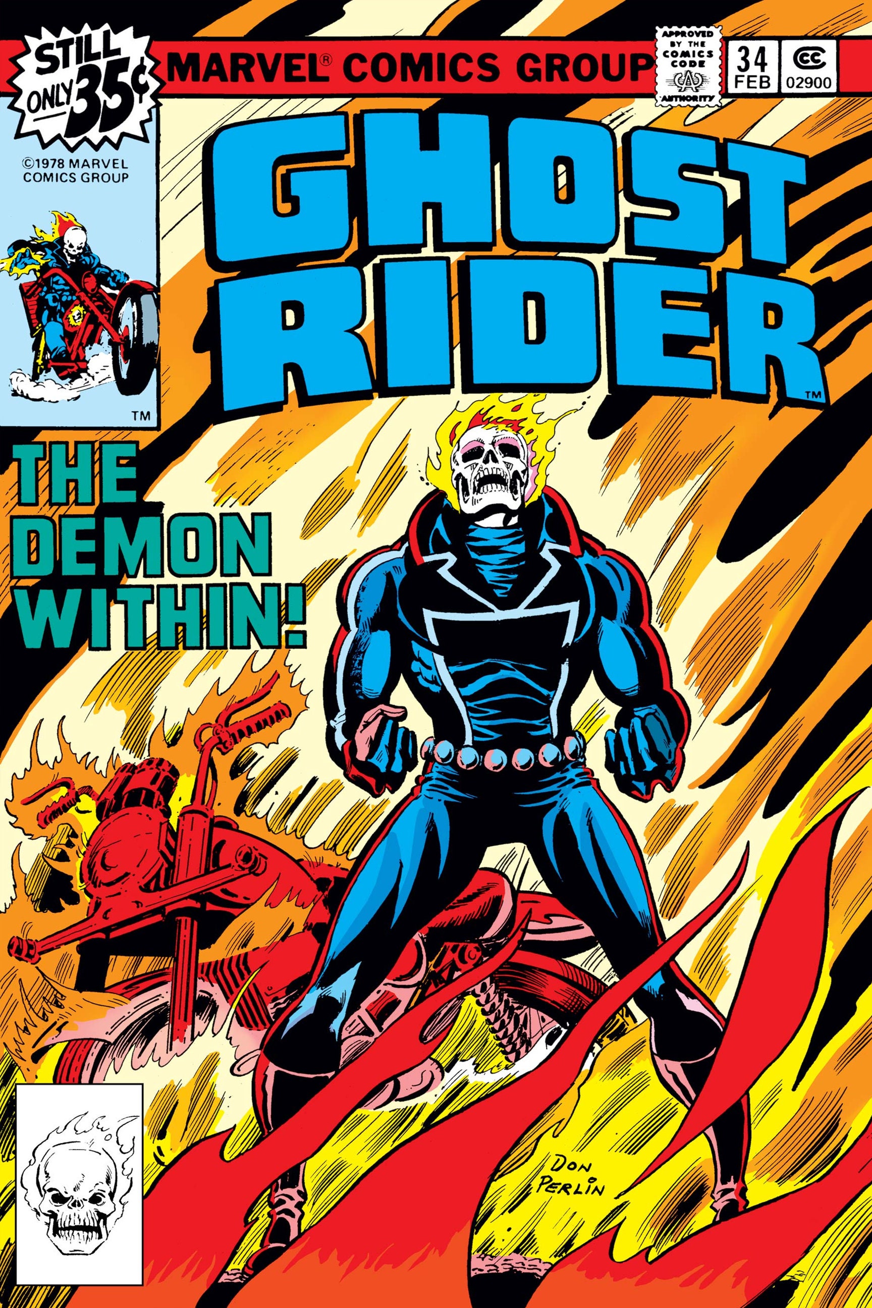 Ghost Rider Comic Poster